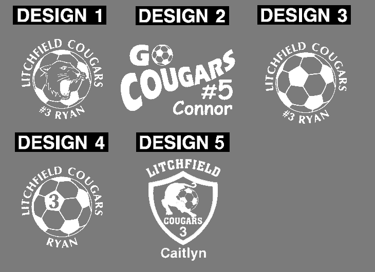 Window Decals Order Form | Litchfield Youth Soccer League, New Hampshire